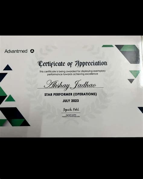 Akshay Jadhao Cpc On Linkedin Starperformer