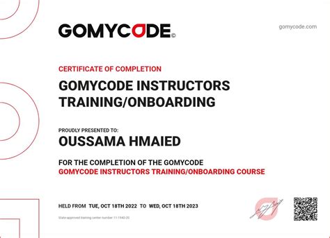 Oussama Hmaied On Linkedin Gomycode Instructor Instructortraining