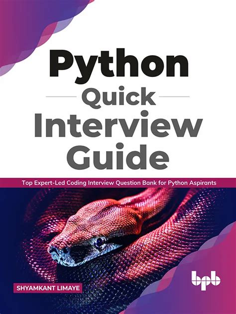 Bpb Online Python Quick Interview Guide For 2024 Exam