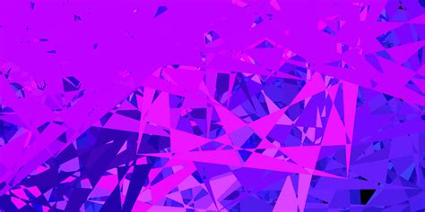 Dark Purple Pink Vector Texture With Random Triangles 12248791 Vector Art At Vecteezy