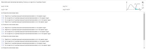 Solved State Whether Each Standardized Test Statistic X Chegg Com