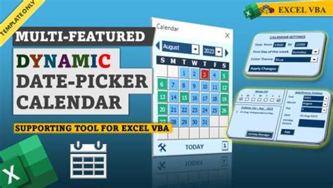 Dynamic Date Picker Calendar