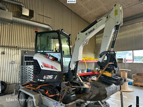 Bobcat E26 mini excavator for sale Sweden Västmanland VP38039