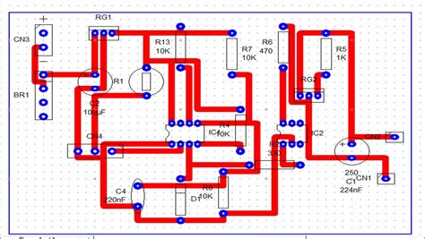 Sistema De IluminaciÓn AutomÁtica Nocturna Para Un Parque Montaje En La Baquelita