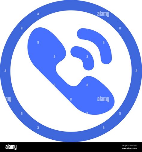 Phone Ringing Illustration Vector On A White Background Stock Vector