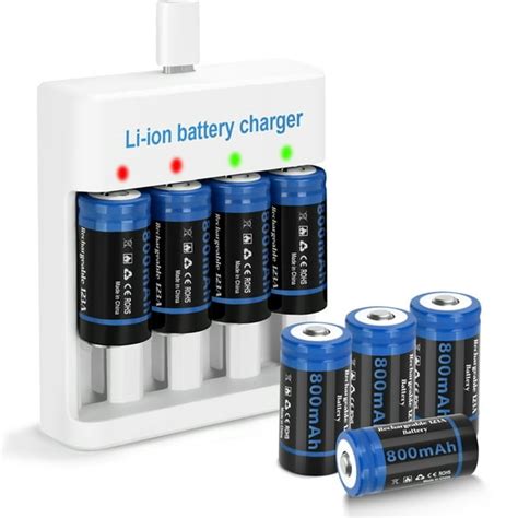 123 Rechargeable Batteries