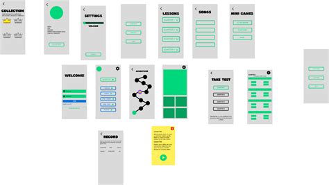 Game App Wireframe Figma