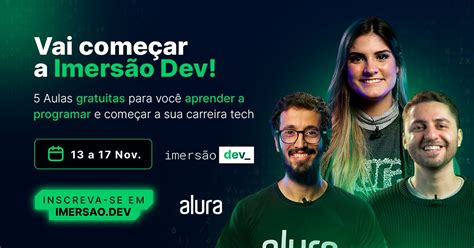Alura No Linkedin Imersãodev Comunidadedev Alura Imersãodev Dev