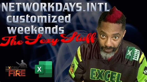 excel networkdays part 3 calculating custom weekends with power query