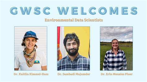 Gwsc Welcomes Three New Data Scientists Global Water Security Center
