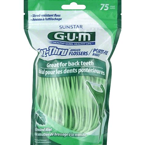 Gum Angled Flossers Fresh Mint Stuffing Foodtown