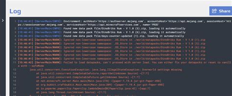 How To Fix Exception In Server Tick Loop Error On Minecraft Lucoxcl
