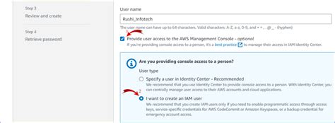 How To Create Iam User In Aws Rushi Infotech