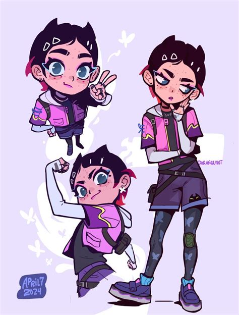Clove Valorant Fanart Dorangenut Em 2024 Desenhos Aleatórios