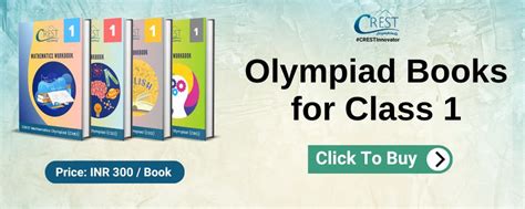 Best Olympiad Books For Class 1 Crest Olympiads