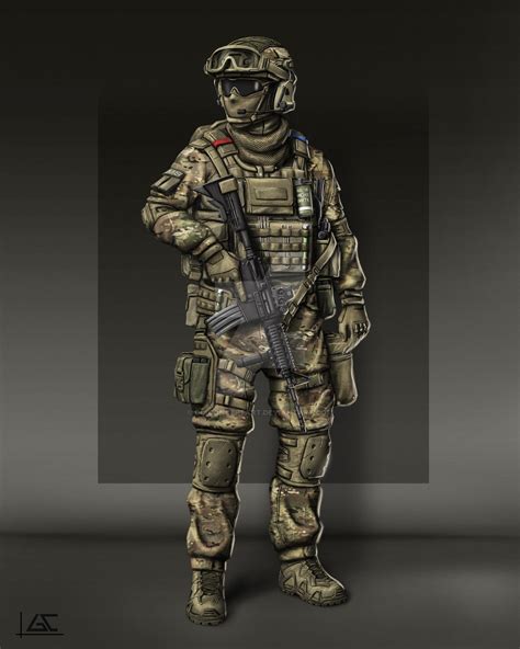 Modern Soldier By Gc Conceptart On Deviantart