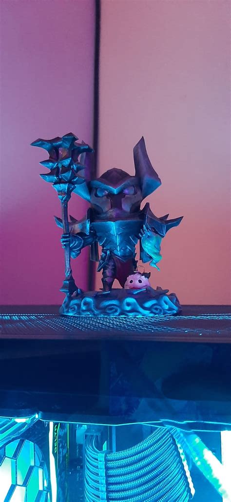 3d Printed Mordekaiser Chibi Version Base • Made With Anycubyc Photon・cults