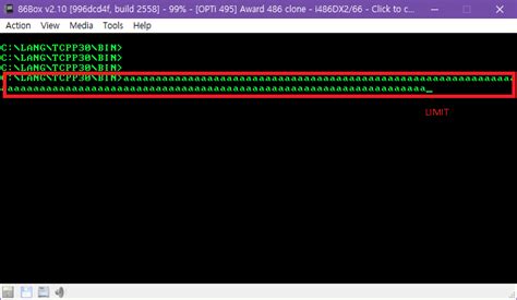 input limit on console · issue 1011 · 86box 86box · github