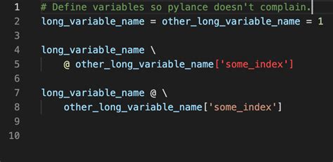 Syntax Highlighting Issue When Appears As First Character After Line