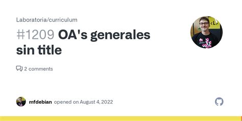 oa s generales sin title · issue 1209 · laboratoria curriculum · github
