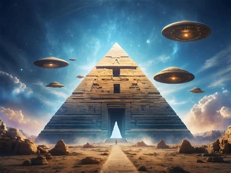 Premium Photo 3d Rendered Image Of Pyramid Created With Generative Ai