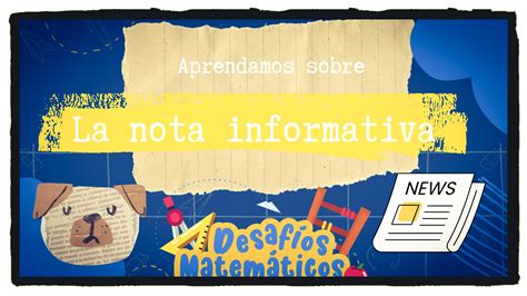La Nota Informativa