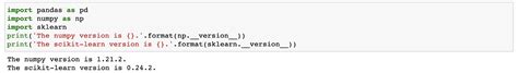 Different Package Versions In Terminal And Jupyter Notebook Notebook Jupyter Community Forum