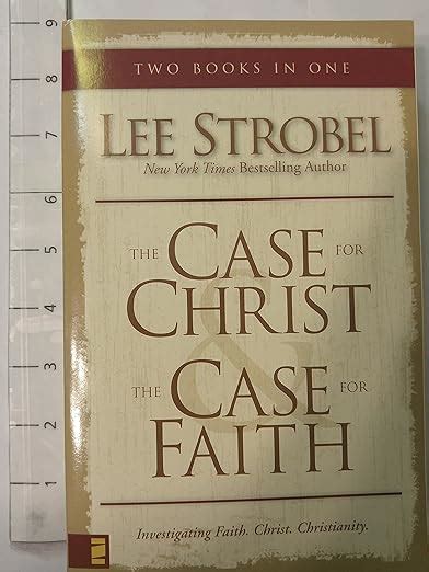 The Case For Christ And The Case For Faith Two Books In One Strobel Lee 9780310608820 Amazon