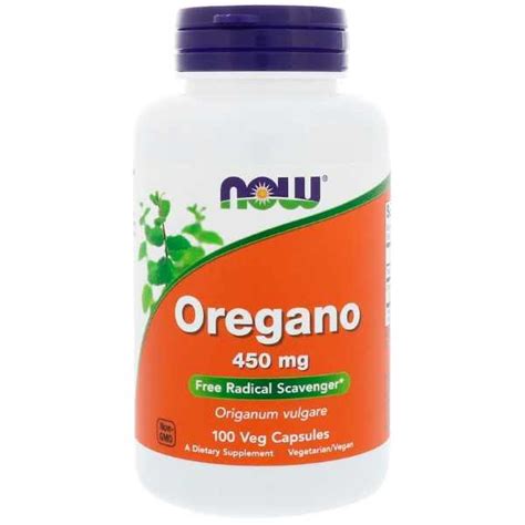 Масло орегано Now Foods Oregano 450 мг 100 капсул — купить недорого в ...