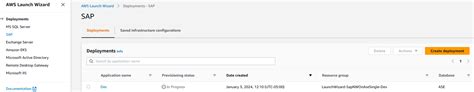 automate deployment of sap systems on ase database with aws launch