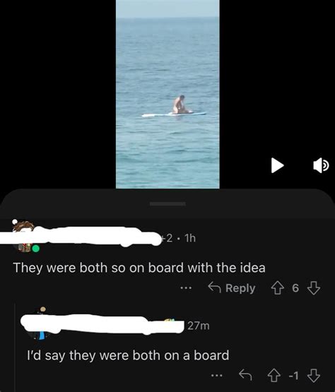 Having Sex On A Paddle Board Ryourjokebutworse