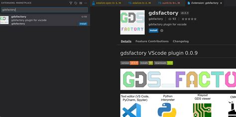 gdsfactory extension not working · issue 6 · gdsfactory vscode