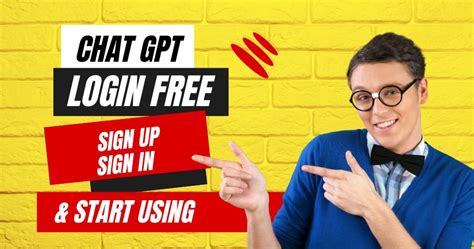 Chat Gpt Login Free Sign Up Sign In And Start Using