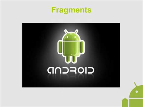 Android App Development 06 Fragments Odp