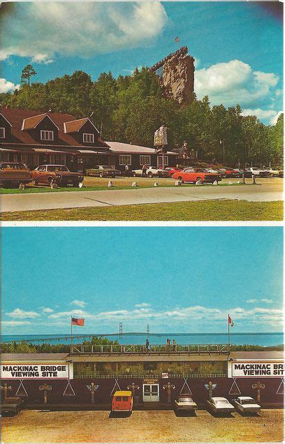 Up St Ignace Mi Roadside Attractions Castle Rock Lookout And The