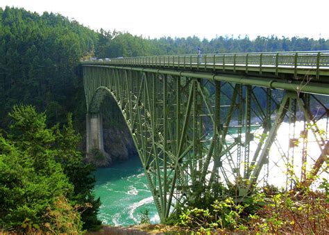 Deception Pass Bridge Whidbey Island Wa
