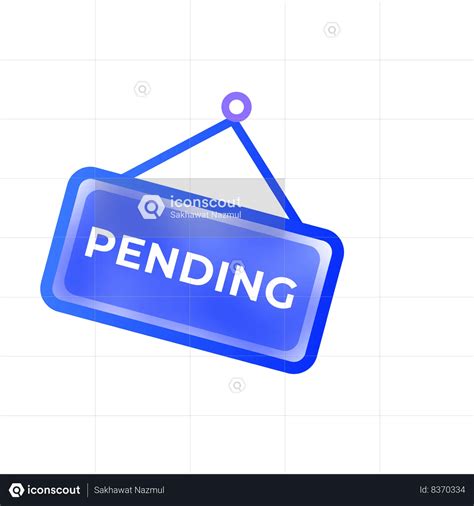 Pending Board Animated Icon Free Download User Interface Animated