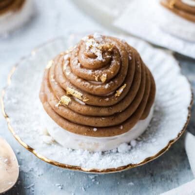 Mont Blanc Dessert Recipe French Chestnut Dessert