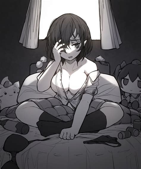 Shameimaru Aya Inubashiri Momiji And Himekaidou Hatate Touhou Drawn By Chiroru Cheese Roll