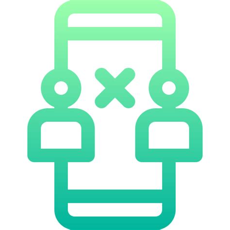 Voting App Basic Gradient Lineal Color Icon