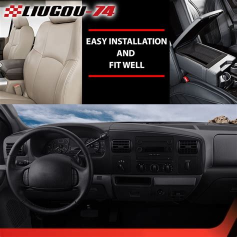 Fit For 2005 2006 2007 Ford F 250 Dash Bezel Dash Board Black Surround