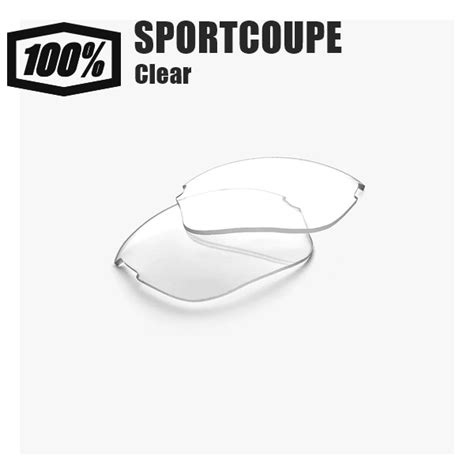 100 ワンハンドレッド Sportcoupe Replacement Lenses Clear 100％100パーセント