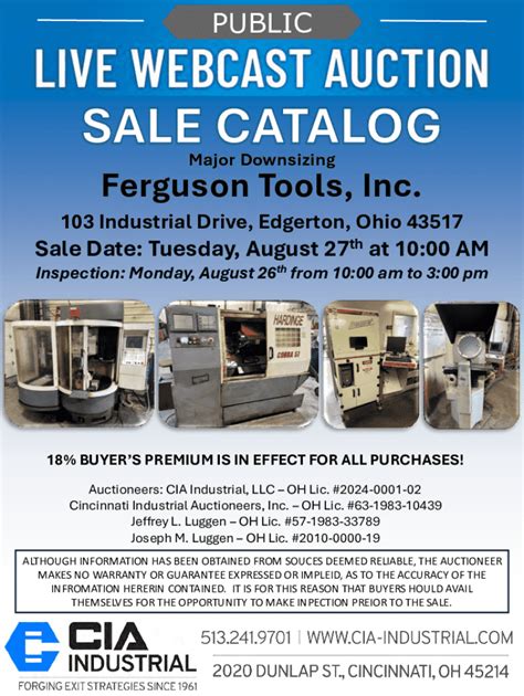 Fillable Online Ferguson Tools Inc Fax Email Print Pdffiller