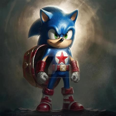 Captain Sonic By Codecraftedart On Deviantart