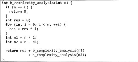 Solved 2 Complexity Analysis 20 Marks Write Down The Time