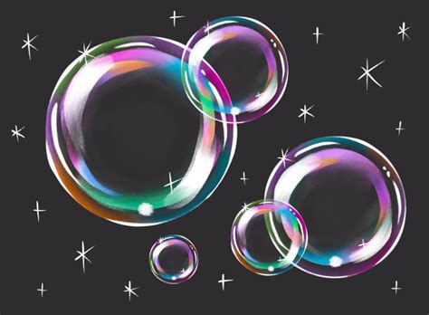 How To Draw Dreamy Soap Bubbles In Procreate