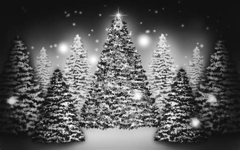 White Christmas Tree Wallpapers Wallpaper Cave