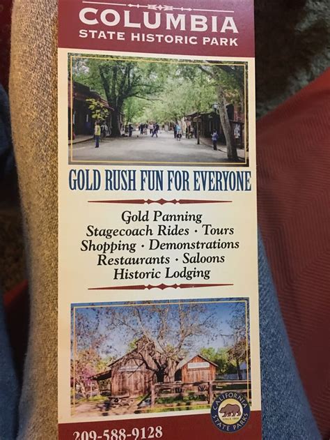 Columbia State Historic Park Historical Trip Park