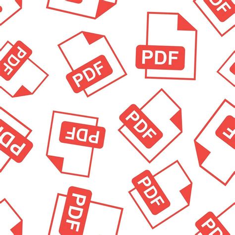 PDF Download Seamless Pattern Background Business Flat Vector Illustration PDF Format Board