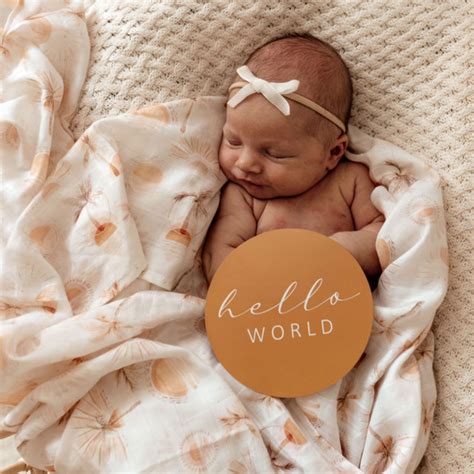 Snuggle Hunny Organic Muslin Wrap Paradise Found By Flynn